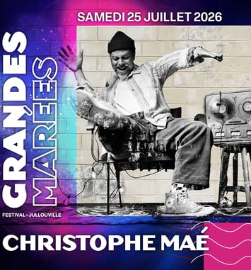 Concert Christophe Maé à Jullouville le 25/07/2026